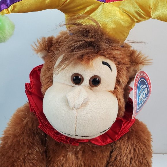 Ringling Bros. | Toys | Ringling Bros Jester Monkey 8 Plush Animal ...